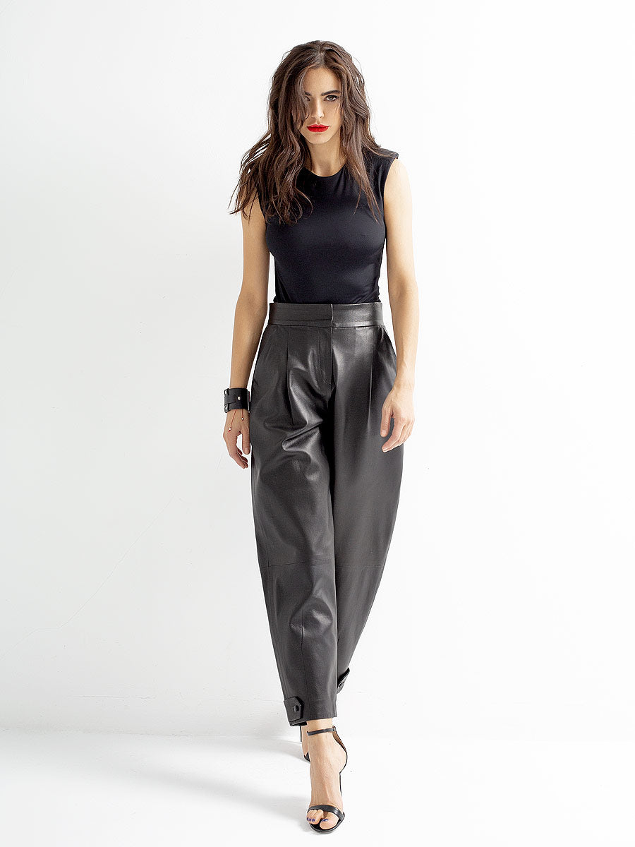 Панталон с висока талия – Enigma Leather Boutique